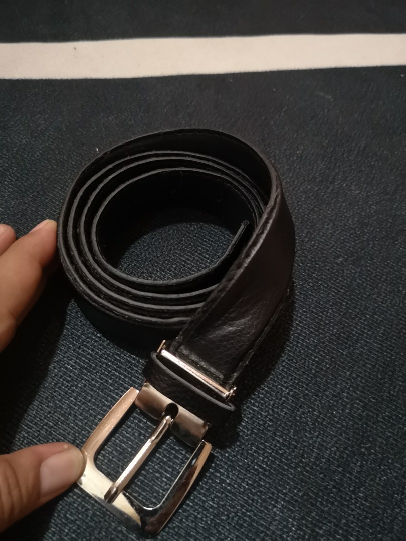 Belt getah hitam, Men's Fashion, Watches & Accessories, Belts on Carousell