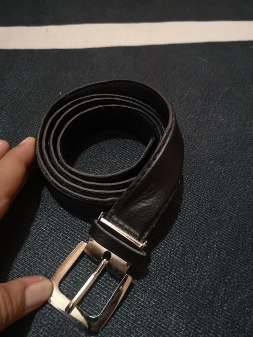Belt getah hitam, Men's Fashion, Watches & Accessories, Belts on Carousell