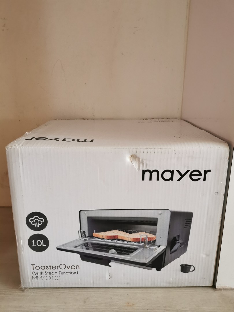 BNIB Mayer Toaster Oven with Steam Function, TV & Home Appliances ...