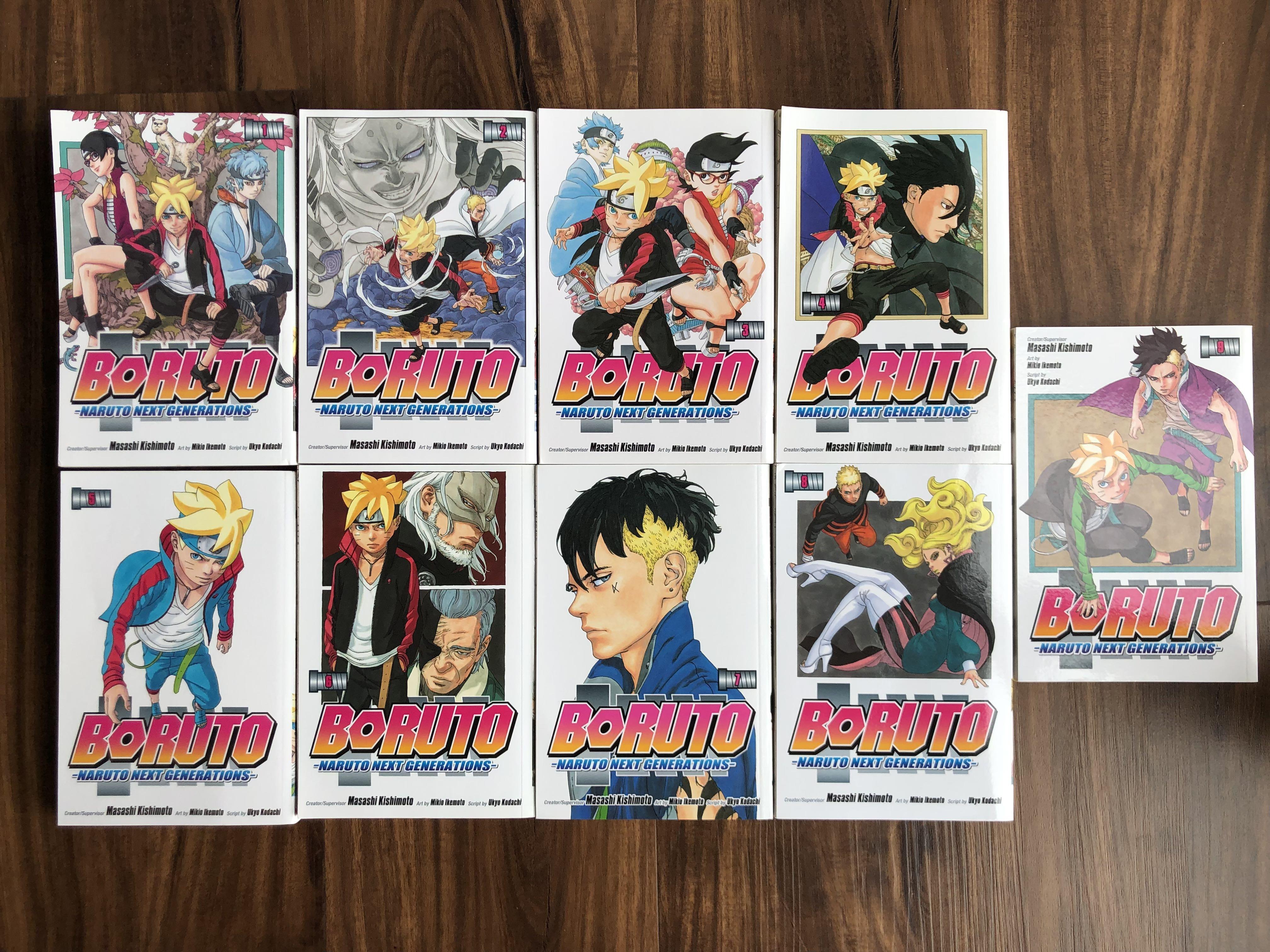 Boruto Manga Vol 1 - 9 [English], Hobbies & Toys, Books & Magazines ...