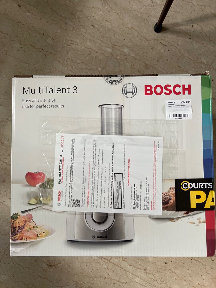 Bosch Multi Talent 3, TV & Home Appliances, Kitchen Appliances, Juicers ...