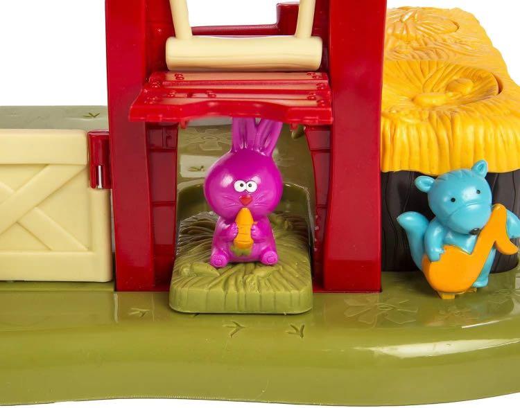 B.Toys Baa Baa Barn Playset & Farm Animals Musical Fun Farm, Babies ...