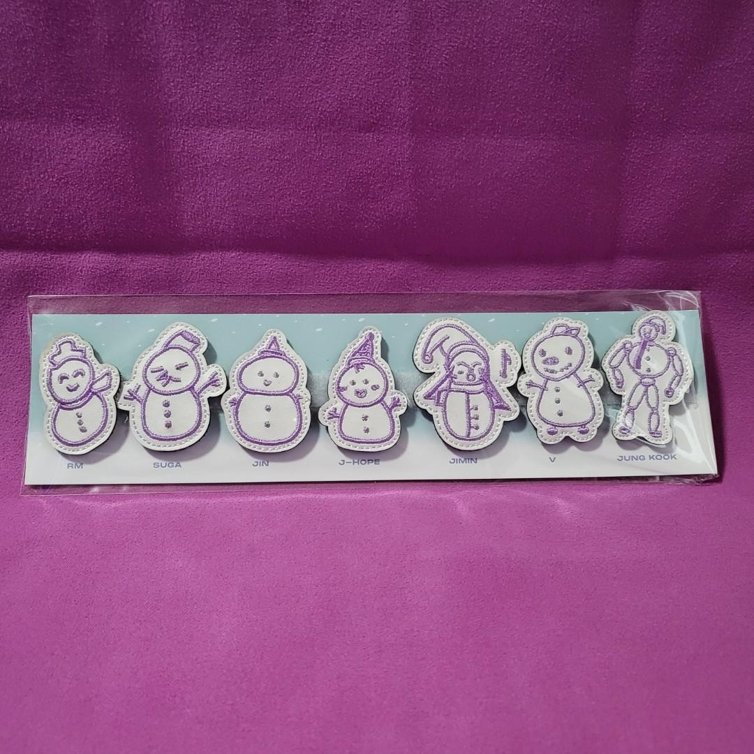 BTS 2021 Winter Package Snowman Wappen Set, Hobbies & Toys, Memorabilia ...