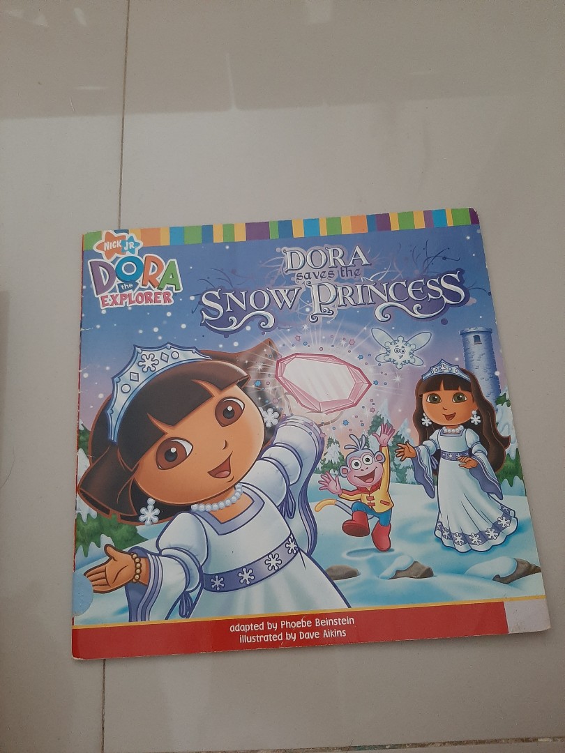 Buku dora snow princess, Buku & Alat Tulis, Buku Anak-Anak di Carousell