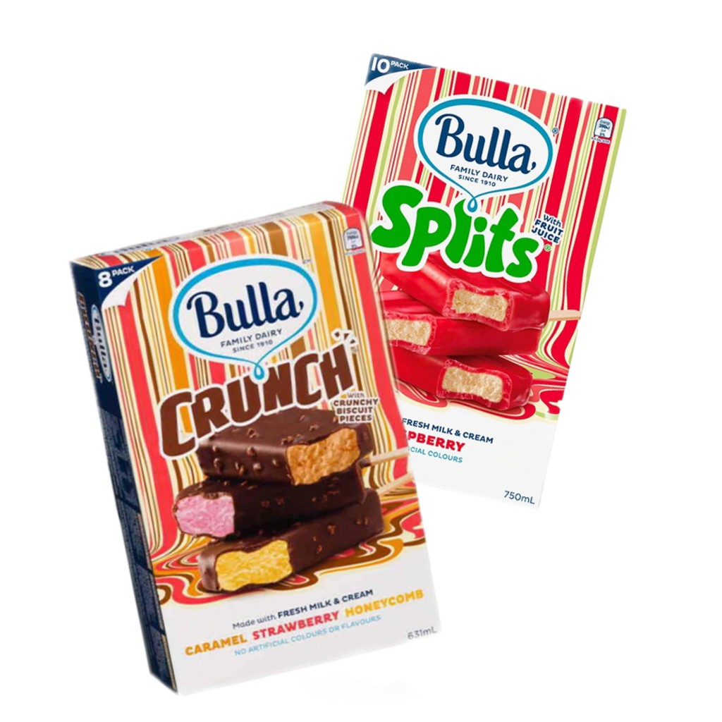 Bulla Ice Cream, Food & Drinks, Chilled & Frozen Food on Carousell
