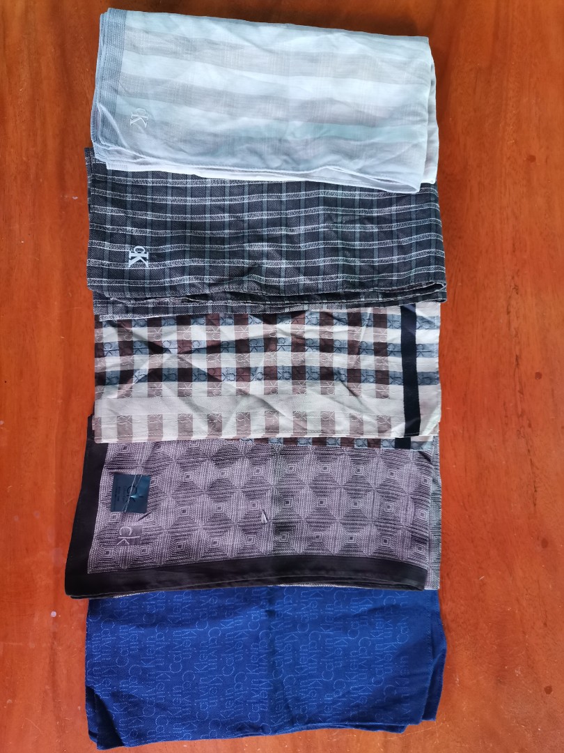 Calvin Klein CK handkerchief, Men's Fashion, Watches & Accessories ...
