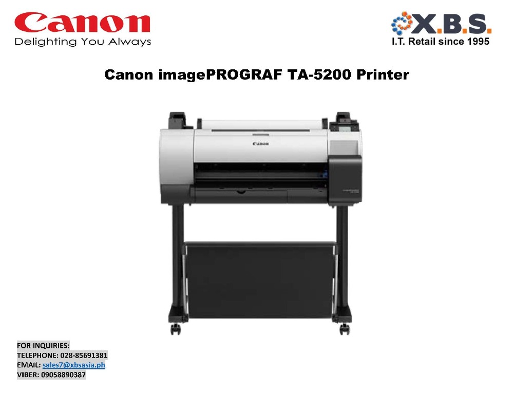 Canon imagePROGRAF TA-5200 Printer, Computers & Tech, Printers ...