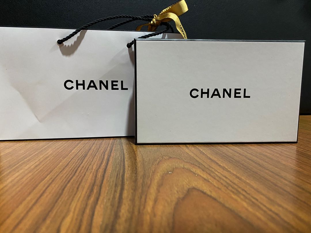 Chanel Beauty Box and Paper Bag, Hobbies & Toys, Stationery & Craft ...