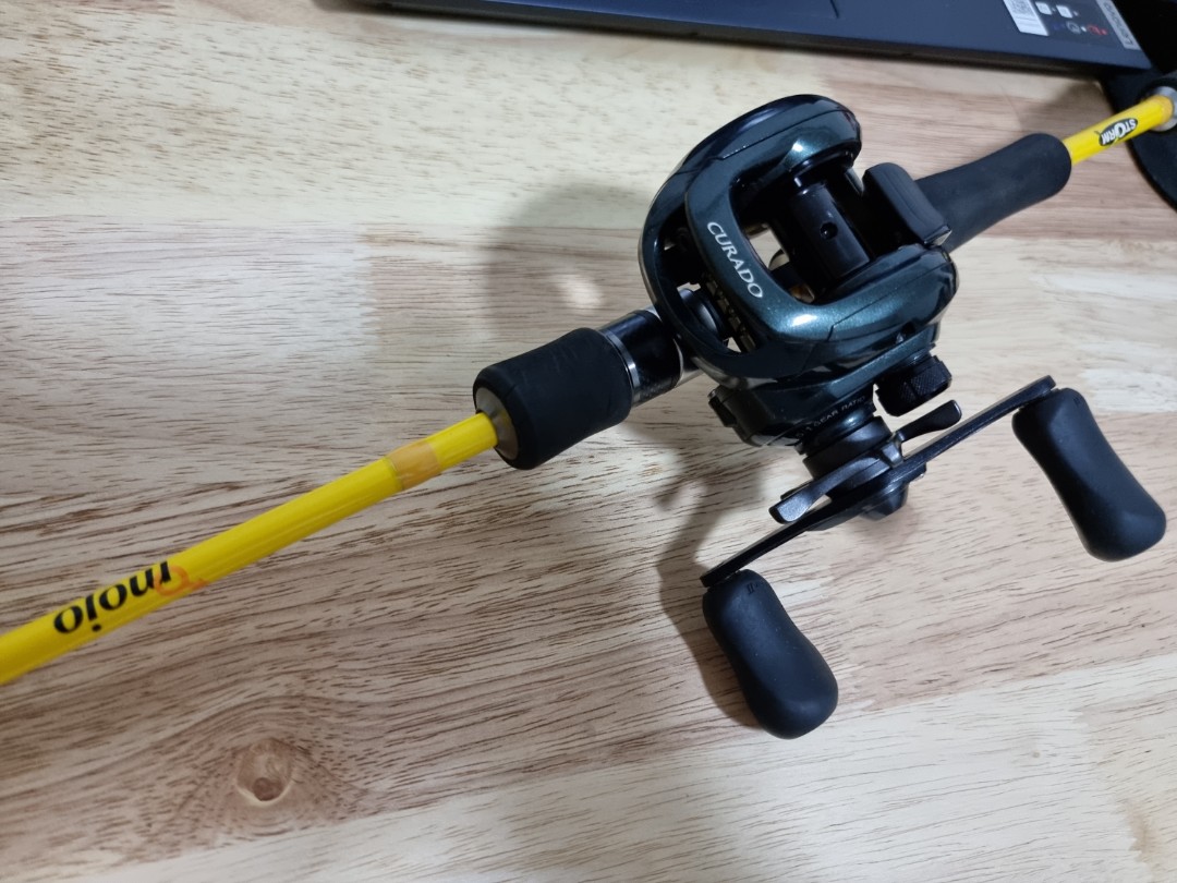 Combo: Shimano Curado + Storm Mojo 6-12lb, Sports Equipment, Fishing on ...