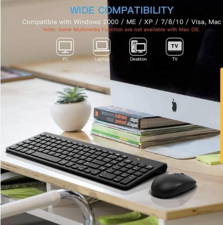 Cordless Multimedia keyboard and mouse Keyboard Model-KG9006 | Mouse ...