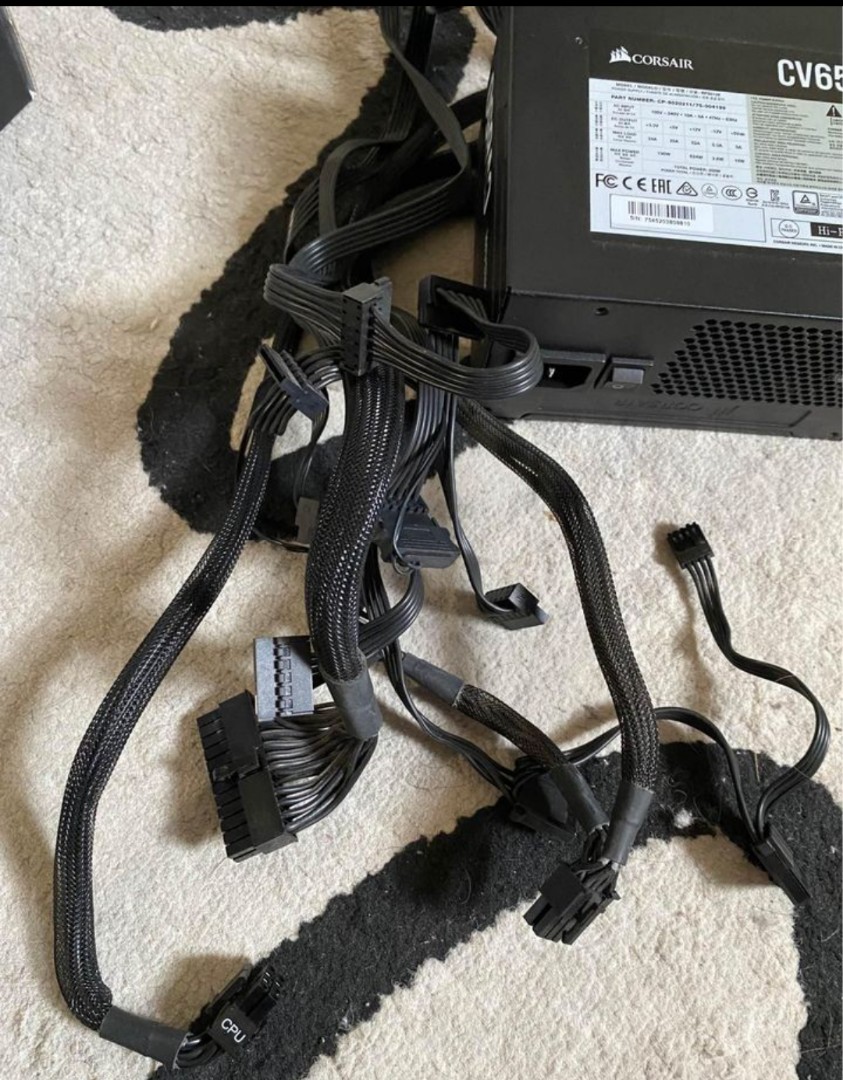 corsair cv 650, Computers & Tech, Parts & Accessories, Computer Parts ...