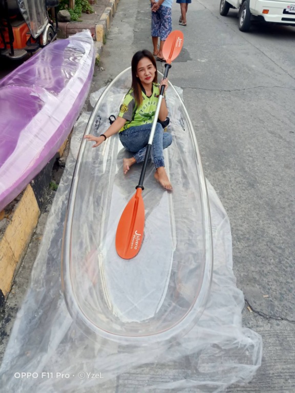 crystal kayak, Sports Equipment, Sports & Games, Water Sports on Carousell