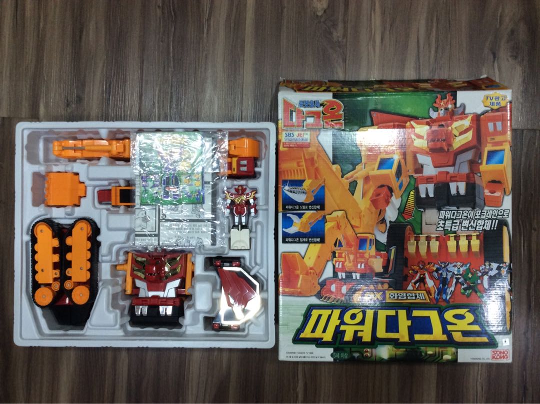 SONOKONG Yuusha Brave Command Dagwon - DX Herculean strength combined ...