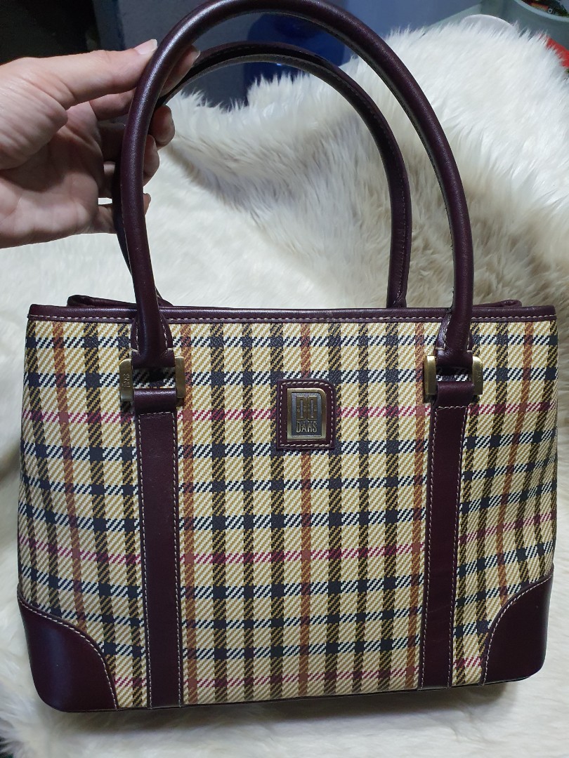 DAKS Vintage Handbag, Luxury, Bags & Wallets on Carousell
