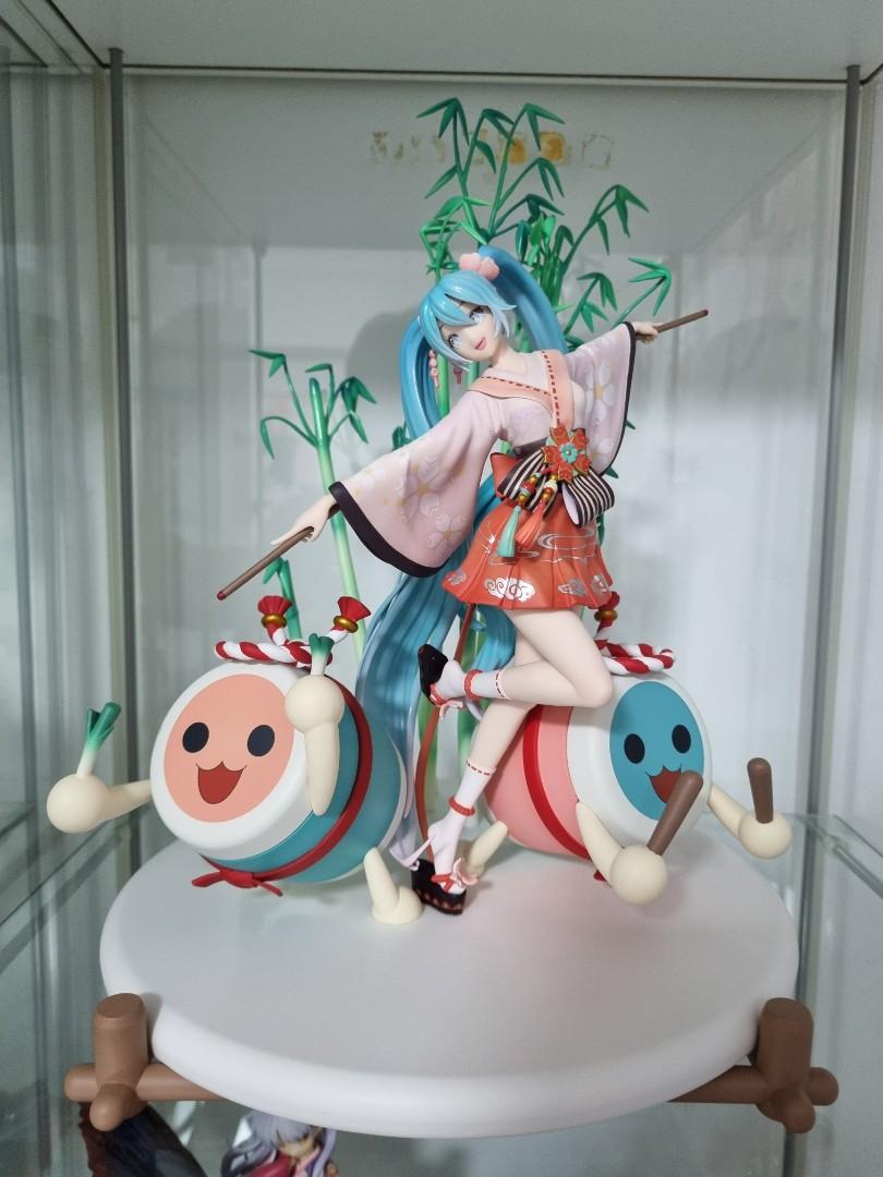[DISPLAYED] Taiko no Tatsujin Vocaloid Hatsune Miku Wada Don Wada Katsu - BN Figure DX (Bandai ...