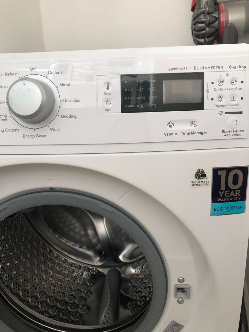 Electrolux washing machine & dryer, TV & Home Appliances, Washing ...