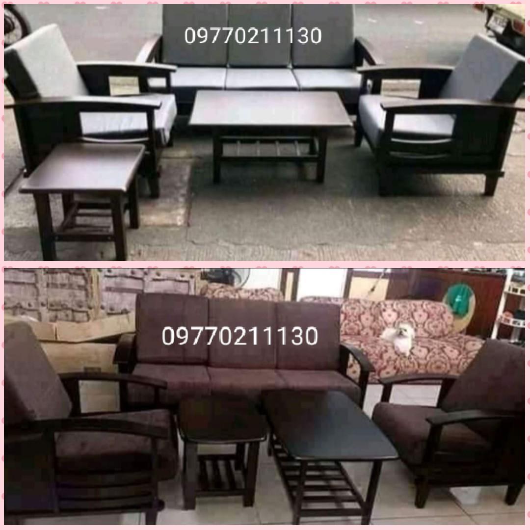 Elegant Sala Set, Furniture & Home Living, Furniture, Sofas on Carousell
