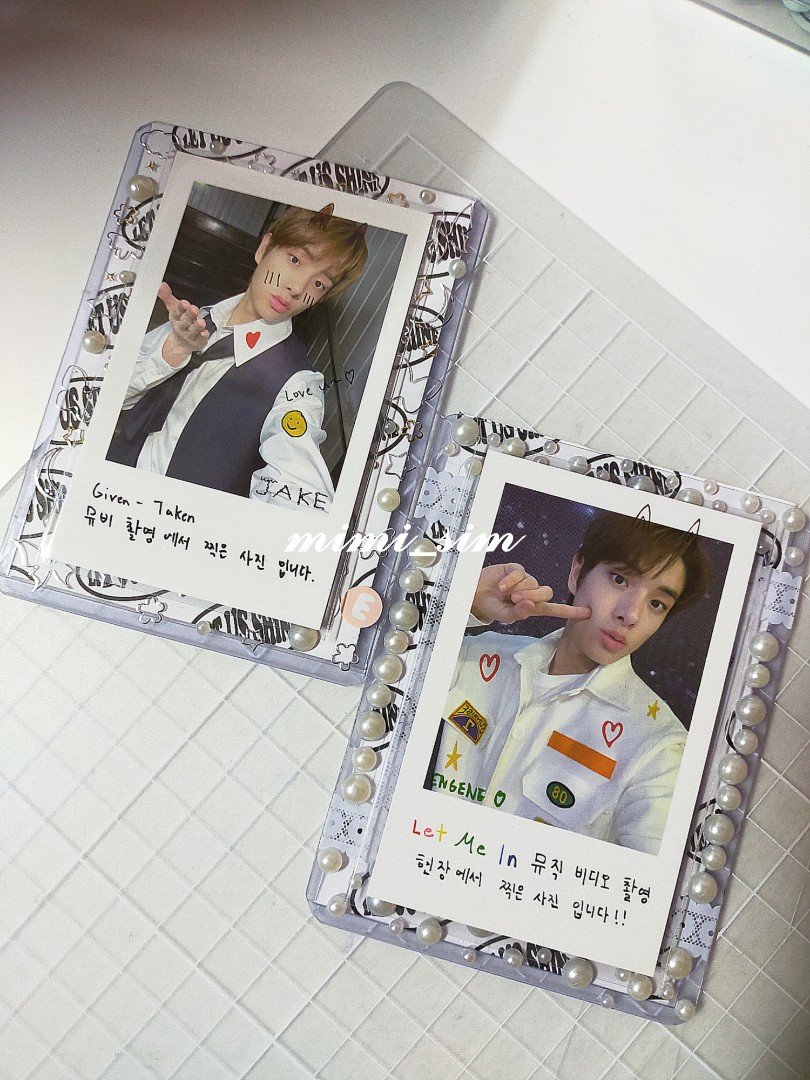 Enhypen Jake Given-Taken and Let Me In STC, Hobbies & Toys, Memorabilia ...