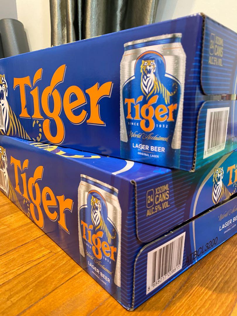 Fast deal! Tiger Beer Can, 320ml ( Bundle of 24), Food & Drinks ...