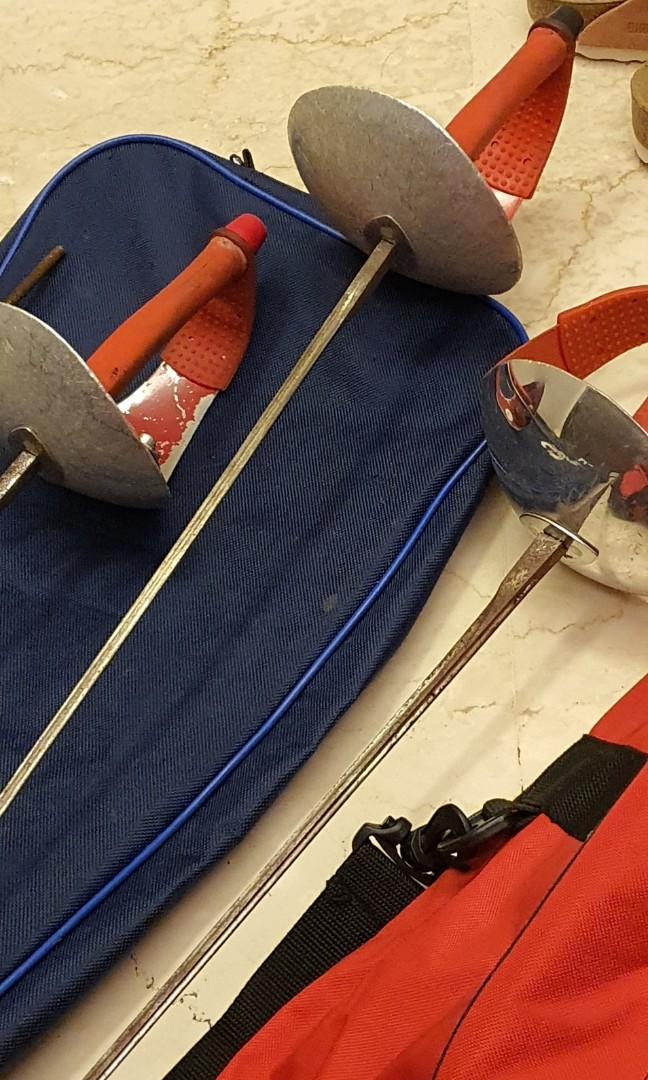 Fencing ,sabre and lame, Sports Equipment, Other Sports Equipment and ...