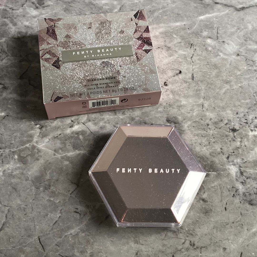 Fenty Beauty Diamond Bomb All-Over Diamond Veil Highlighter (How Many ...