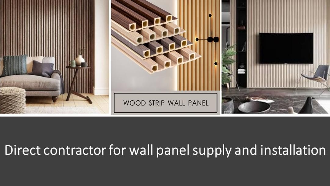 Modern Flute wall panel, Furniture & Home Living, Home Decor, Wall ...
