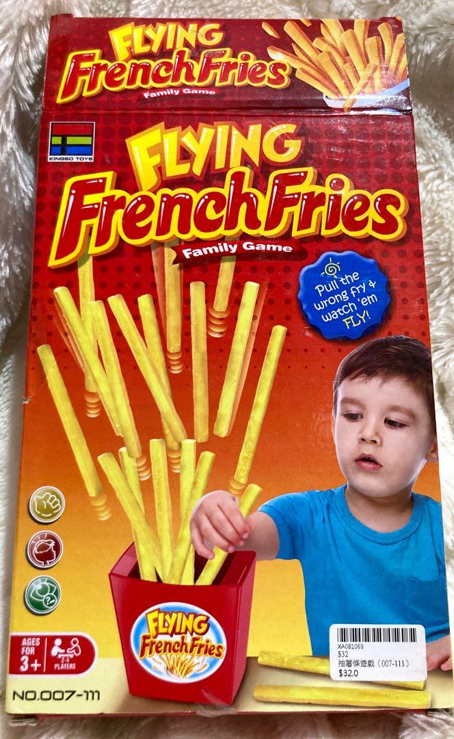 Flying French Fries Family Game, Hobbies & Toys, Toys & Games on Carousell