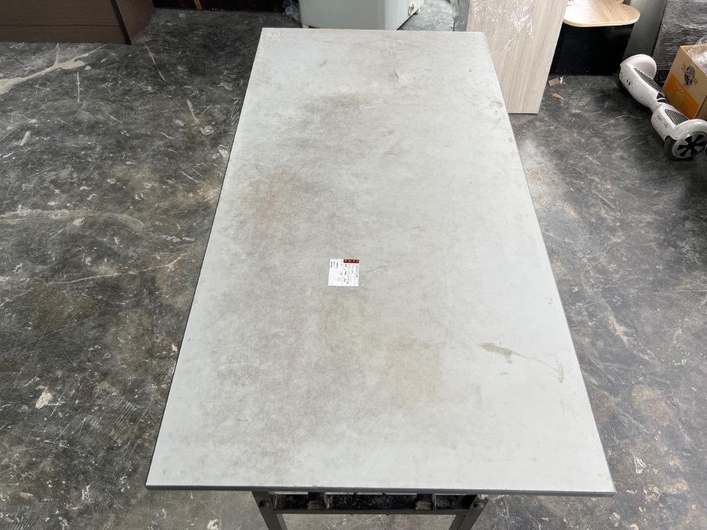 Foldable Rectangle Banquet Table Grey Colour / Meja Jamuan Segiempat ...