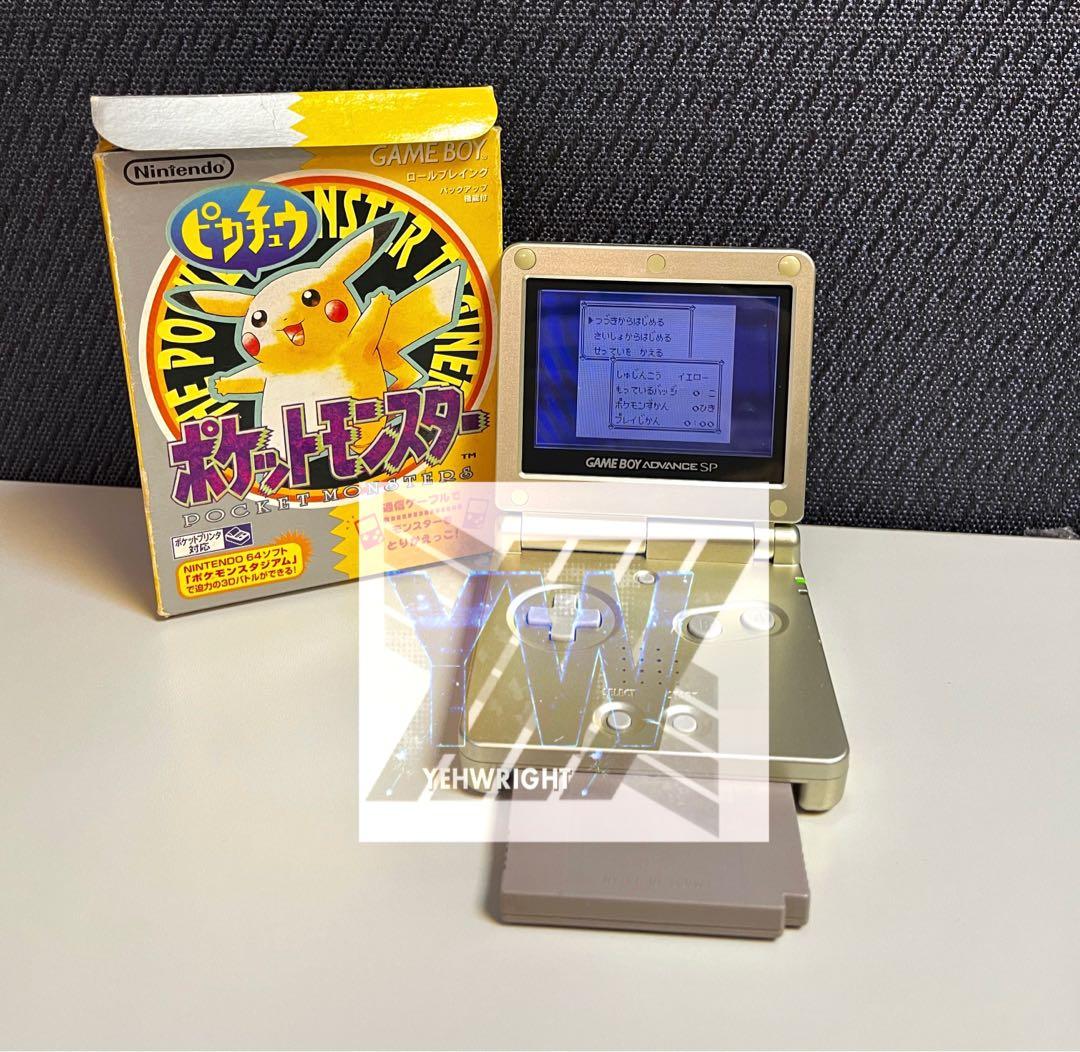 [GB] Nintendo GameBoy Pokémon Yellow Version - JP VERSION (日版), 電子遊戲 ...