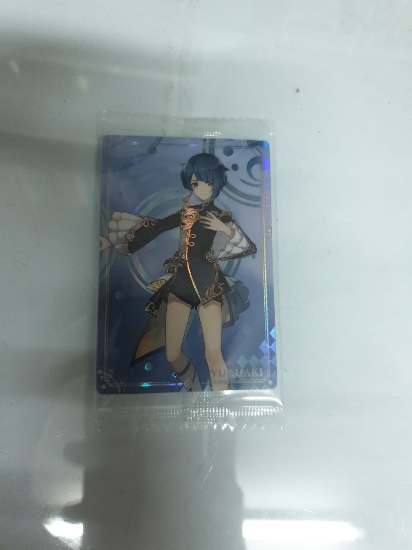 Genshin Impact Xingqiu Card, Hobbies & Toys, Memorabilia & Collectibles ...