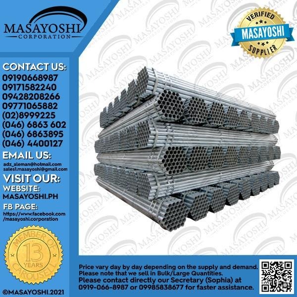 GI Pipe 1-1/2" x 40mm | GI Pipe | Pipe | Galvanized Iron Pipe | Metal ...