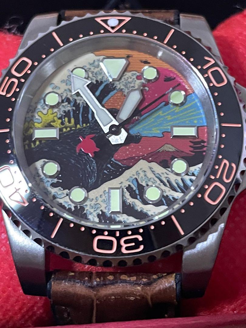 Godzilla automatic watch, Men's Fashion, Watches & Accessories, Watches ...