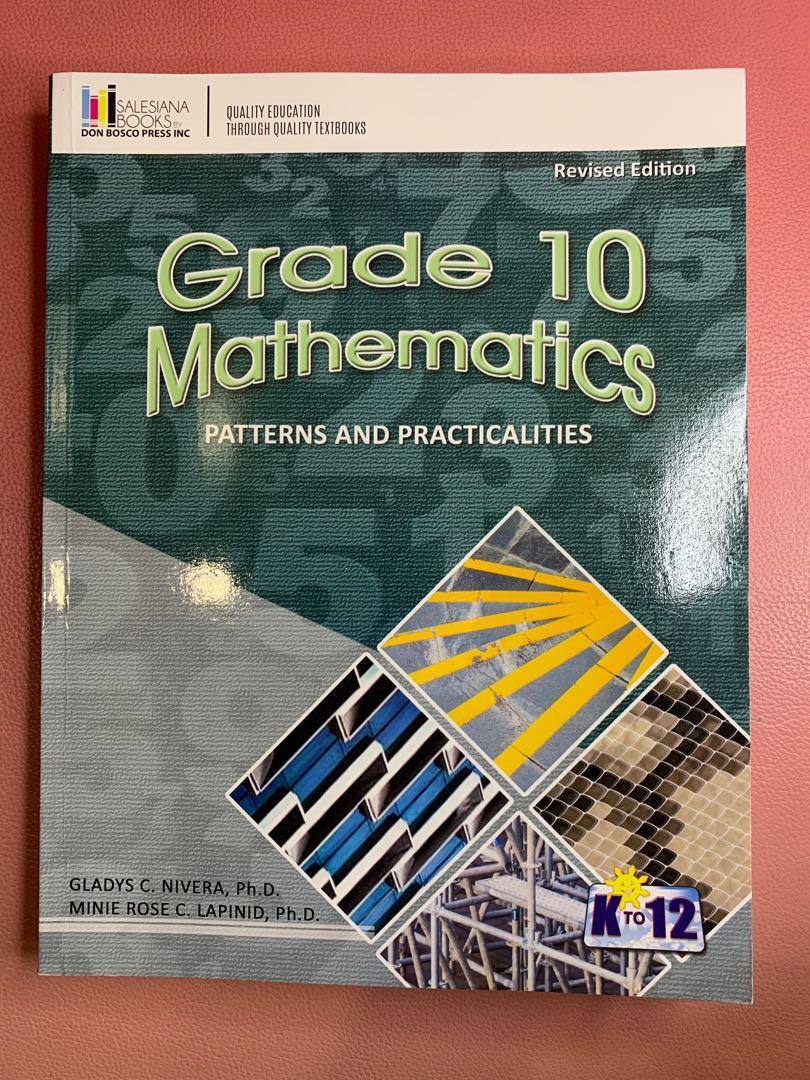 Grade 10 Mathematics Book, Hobbies & Toys, Books & Magazines, Textbooks ...