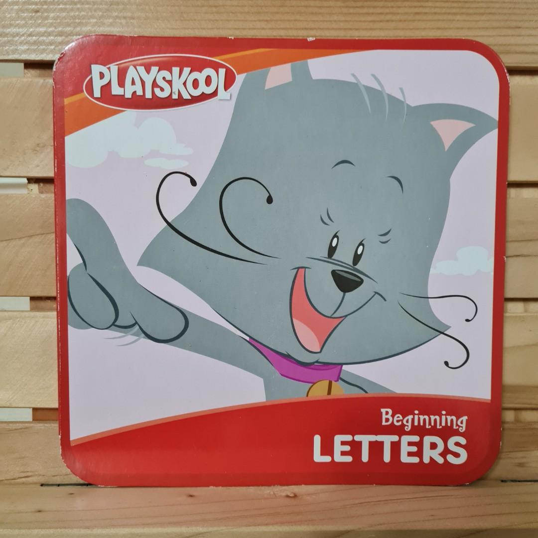 HARD bound PLAYSKOOL beginning Letters, Hobbies & Toys, Books ...
