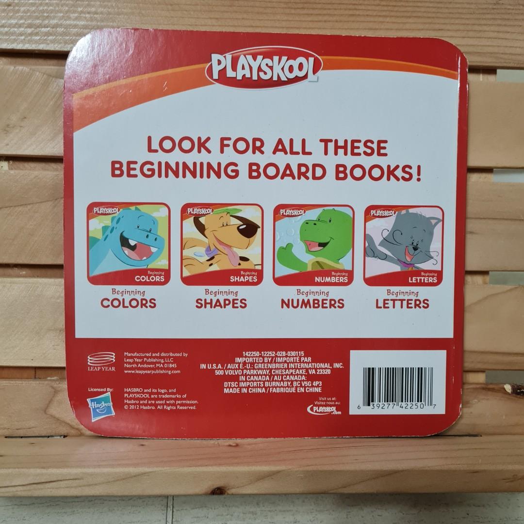 HARD bound PLAYSKOOL beginning Letters, Hobbies & Toys, Books ...