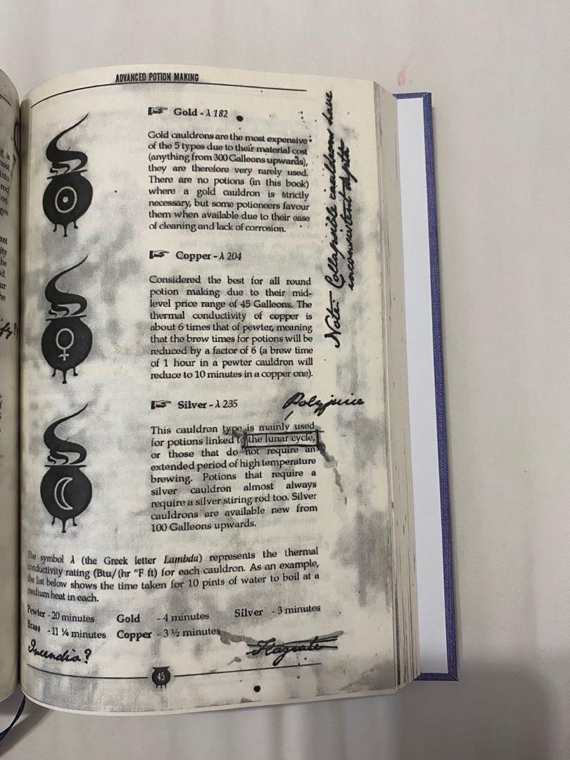 Harry Potter - Advanced Potion Making Replica, Hobbies & Toys, Books ...