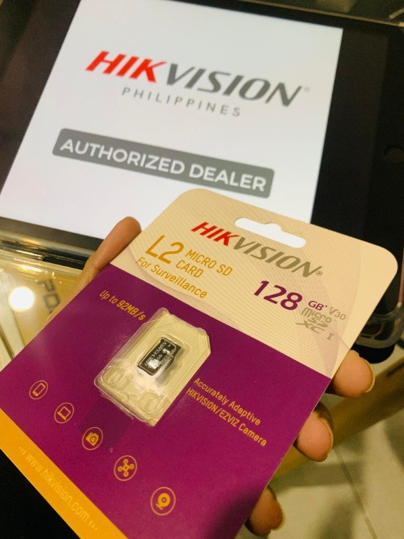 HIKVISION 128GB L2 MicroSD Card For Surveillance Class 10 HS-TF-L2/128G, Mobile Phones & Gadgets ...