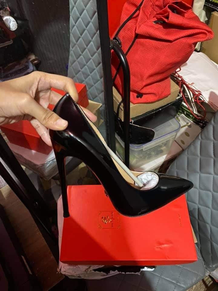 HLTINO Heels 5 inch stilleto, Women's Fashion, Footwear, Heels on Carousell