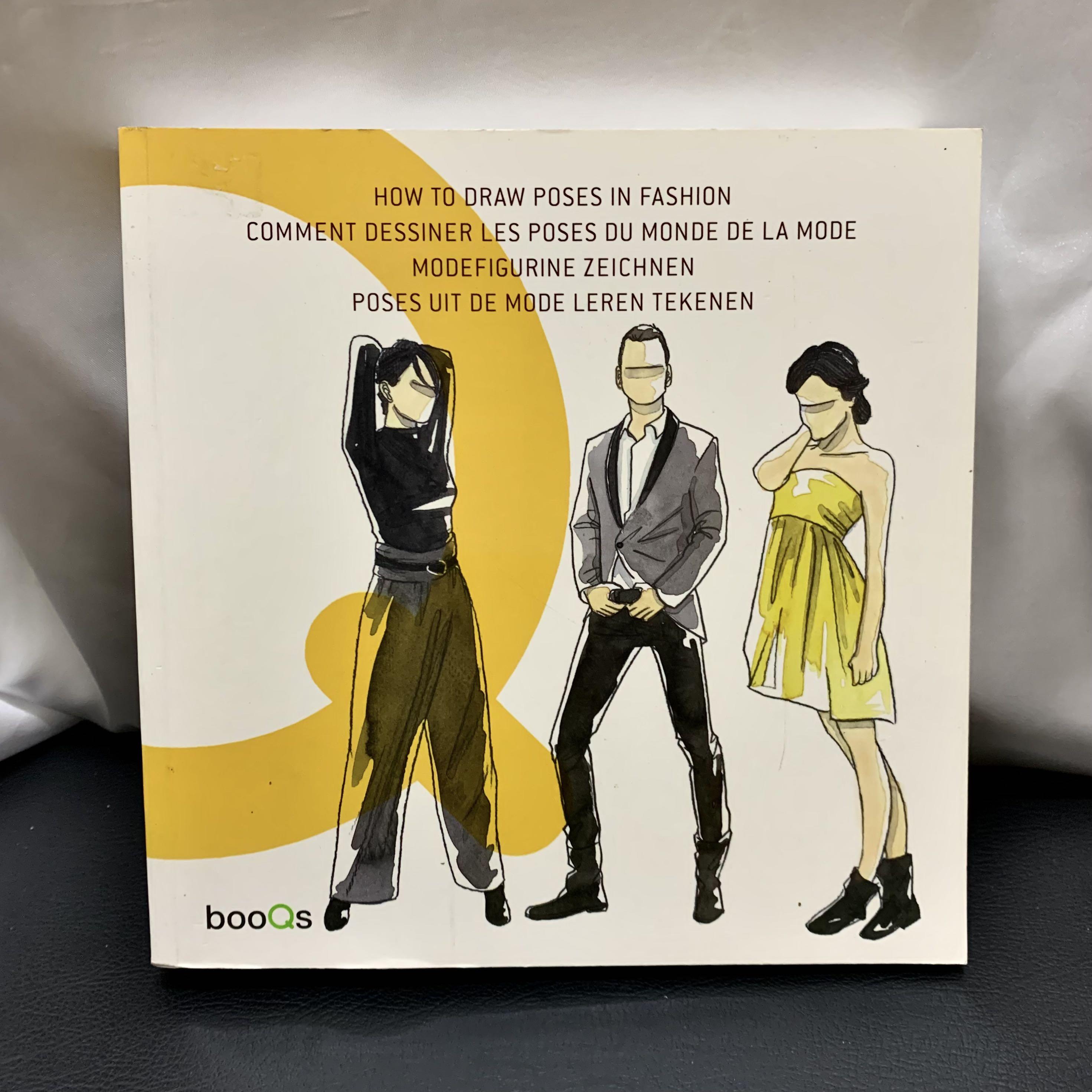 HOW TO DRAW POSES IN FASHION Book, Hobbies & Toys, Books & Magazines ...