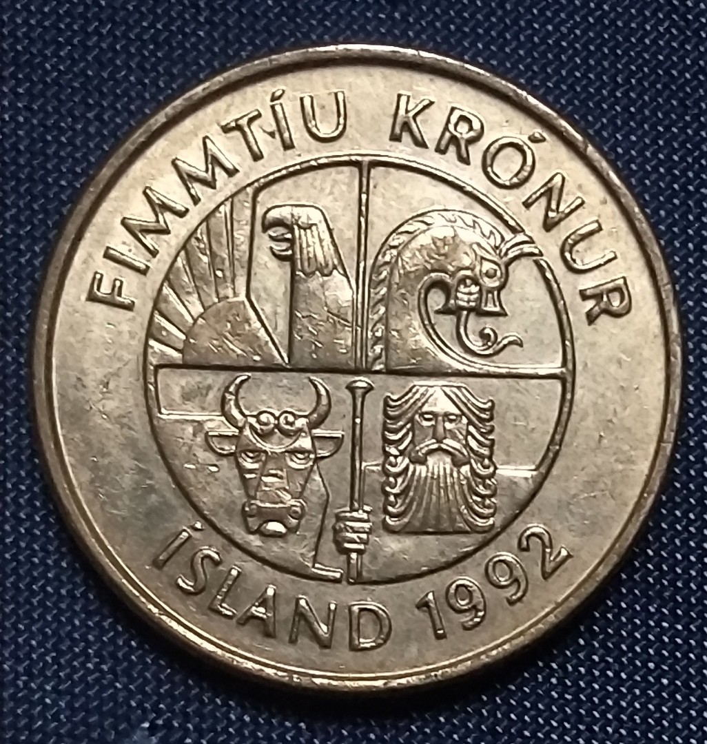 Iceland Coin, Hobbies & Toys, Memorabilia & Collectibles, Currency on ...