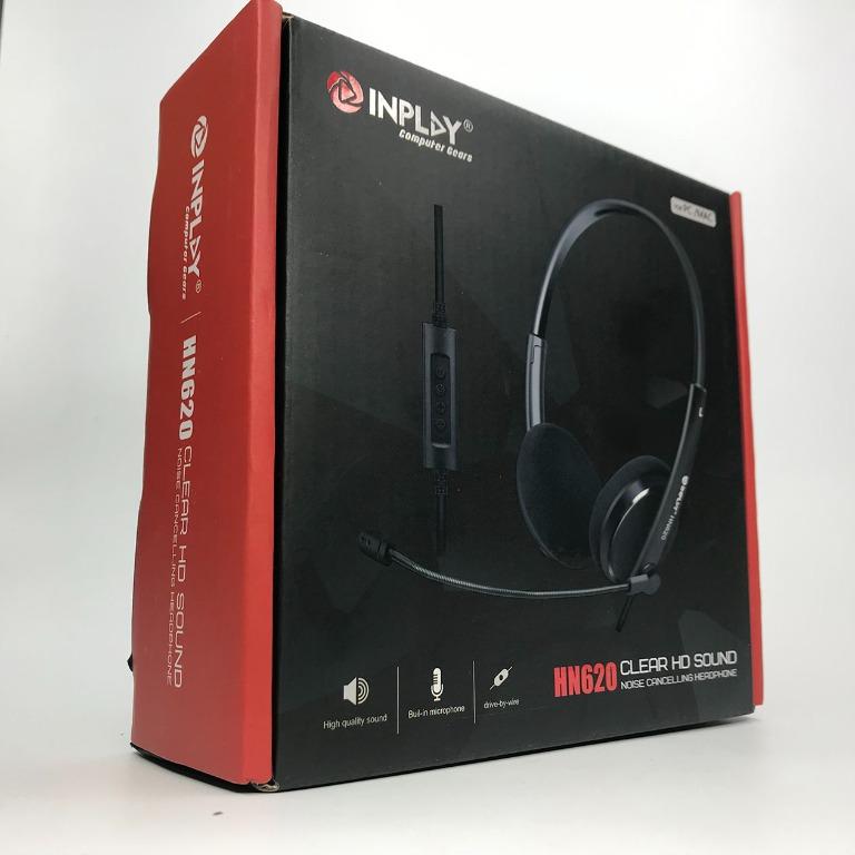 Inplay Headset (HN-620) Usb TYPE with Noise Cancellation, Audio ...