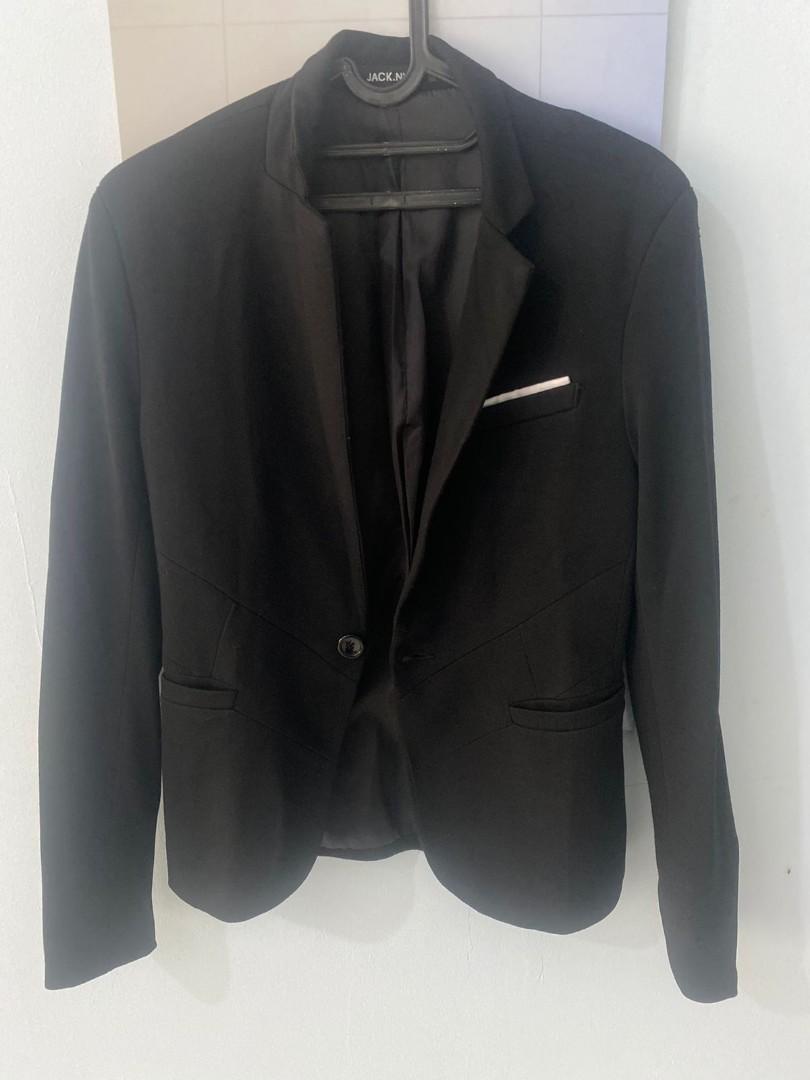 Jas suite tuxedo, Fesyen Pria, Pakaian , Baju Luaran di Carousell