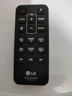 LG Soundbar Remote Control, TV & Home Appliances, TV & Entertainment ...
