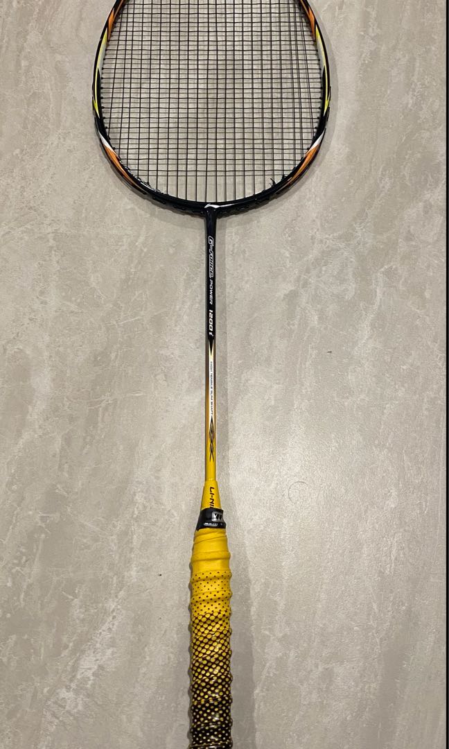 Li Ning G-Force Power 1200i, Sports Equipment, Sports & Games, Racket ...