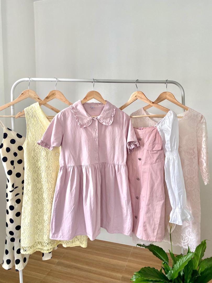 Light Colored Dress, Women's Fashion, Dresses & Sets, Dresses on Carousell