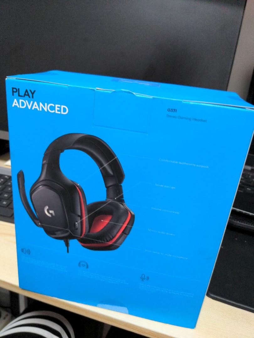 Logitech G331 Stereo Gaming Headset, Audio, Headphones & Headsets on ...