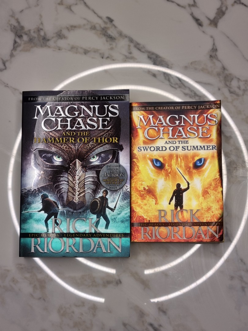Magnus Chase (The Sword of Summer & The Hammer of Thor), Hobbies & Toys ...