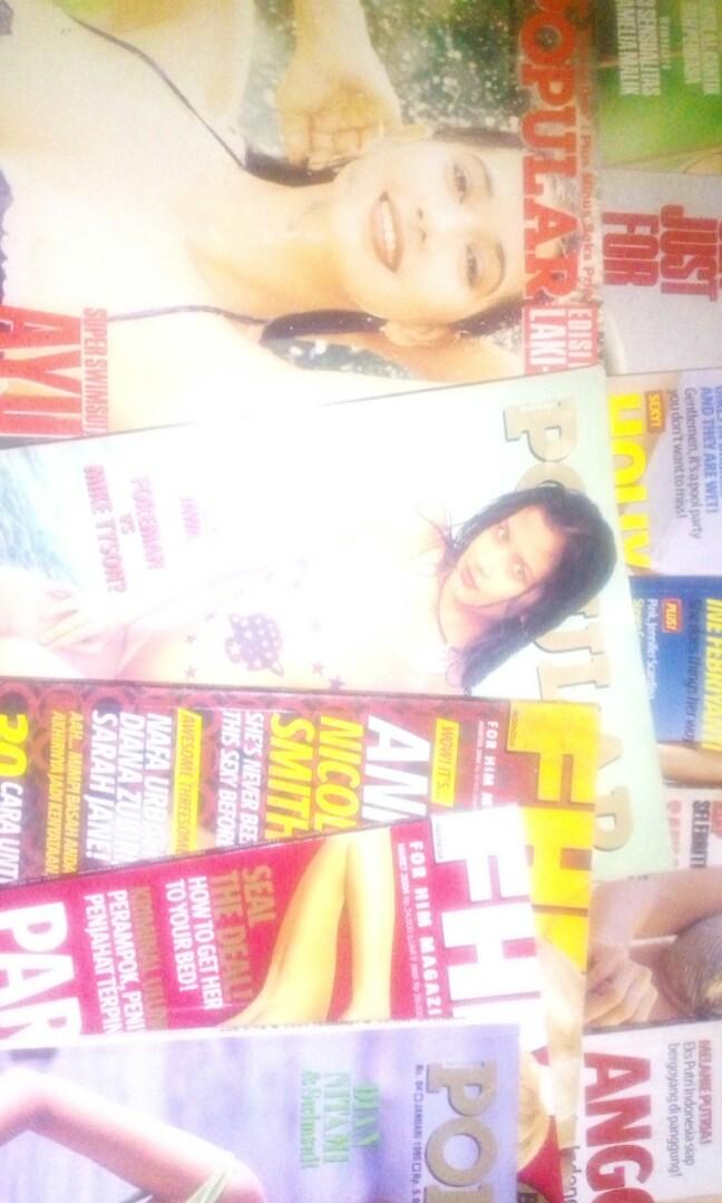 MAJALAH PRIA DEWASA FHM POPULAR KOTA BANDUNG, Buku & Alat Tulis, Buku di Carousell