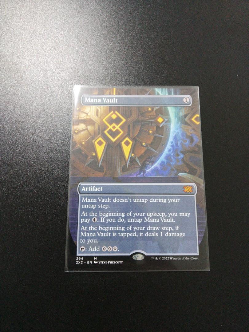 Double Masters 2022 Boarderless Mana Vault Foil - munimoro.gob.pe