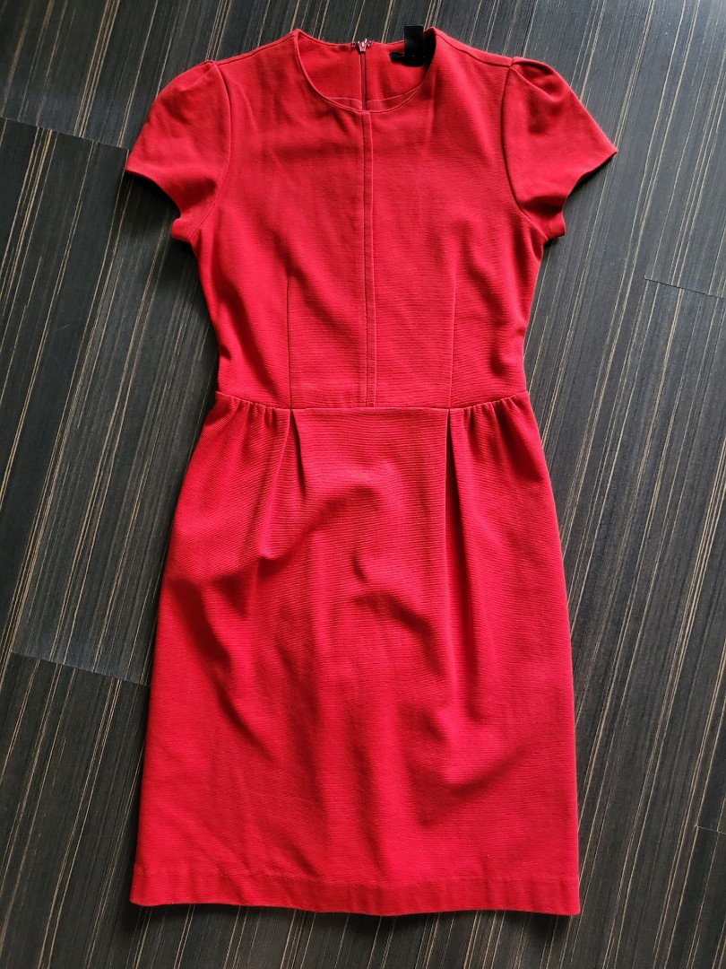 Mango Little Red Dress, Women's Fashion, Dresses & Sets, Dresses on ...